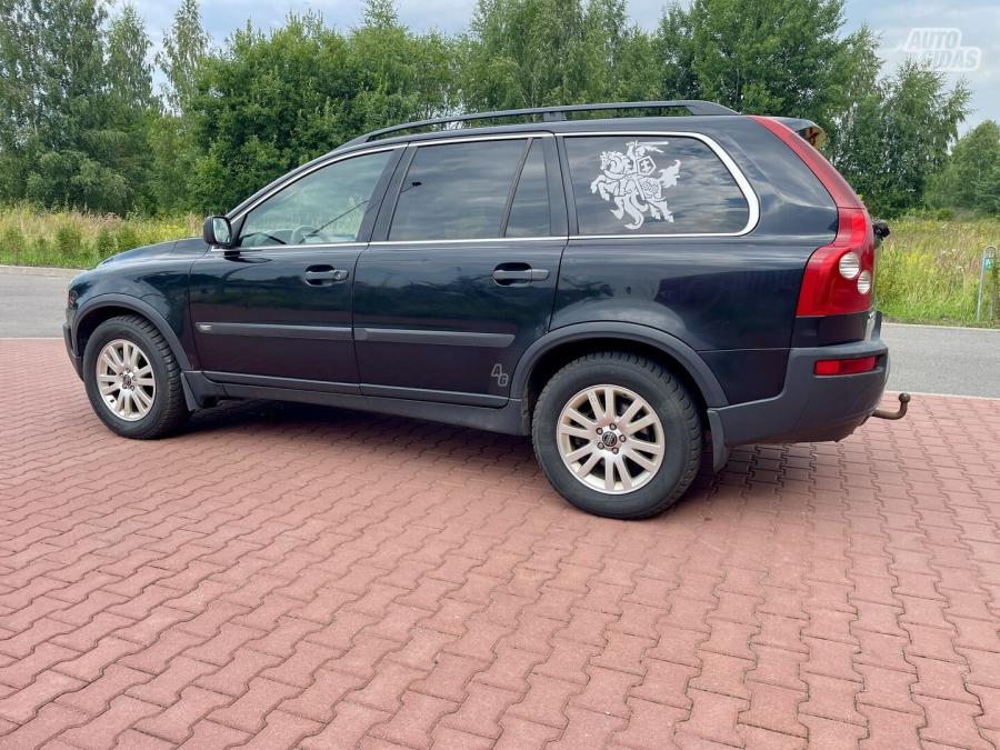 Черный Вольво ХС90 2004 в Вильнюс, объемом двигателя 2.40 л и пробегом 380 тыс. км за 2900 €, фото 4 на AUTOMOTO.COM.LV