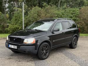 Black Volvo XC90 2004 in Riga, with an engine capacity of 2.40 L and mileage of 414 thousand km for 2990 €, photo  on AUTOMOTO.COM.LV