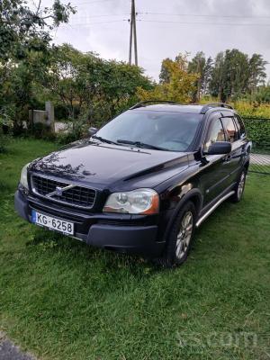 Black Volvo XC90 2004 in Riga, with an engine capacity of 2.40 L and mileage of 481 thousand km for 2300 €, photo  on AUTOMOTO.COM.LV