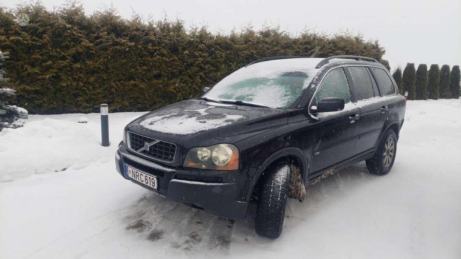 Черный Вольво ХС90 2004 в Каунас, объемом двигателя 2.40 л и пробегом 292 тыс. км за 3000 €, фото 4 на AUTOMOTO.COM.LV