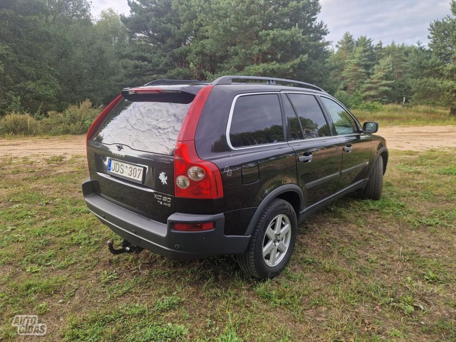 Черный Вольво ХС90 2004 в Клайпеда, объемом двигателя 2.90 л и пробегом 380 тыс. км за 3500 €, фото 5 на AUTOMOTO.COM.LV