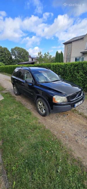 Black Volvo XC90 2004 in Vilnius, with an engine capacity of 2.40 L and mileage of 373 thousand km for 2500 €, photo  on AUTOMOTO.COM.LV