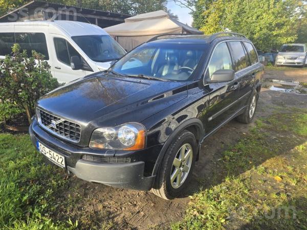 Black Volvo XC90 2004 in Riga, with an engine capacity of 2.50 L and mileage of 294 thousand km for 4600 €, photo 4 on AUTOMOTO.COM.LV