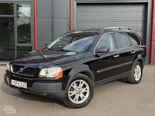 Black Volvo XC90 2004 in Alytus, with an engine capacity of 2.40 L and mileage of 350 thousand km for 4350 €, photo 3 on AUTOMOTO.COM.LV