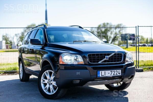 Melns Volvo XC90 2005 Rīga, ar dzinēja tilpumu 2.40 L un nobraukumu 355 tūkst. km par 5800 €, foto 2 vietnē AUTOMOTO.COM.LV
