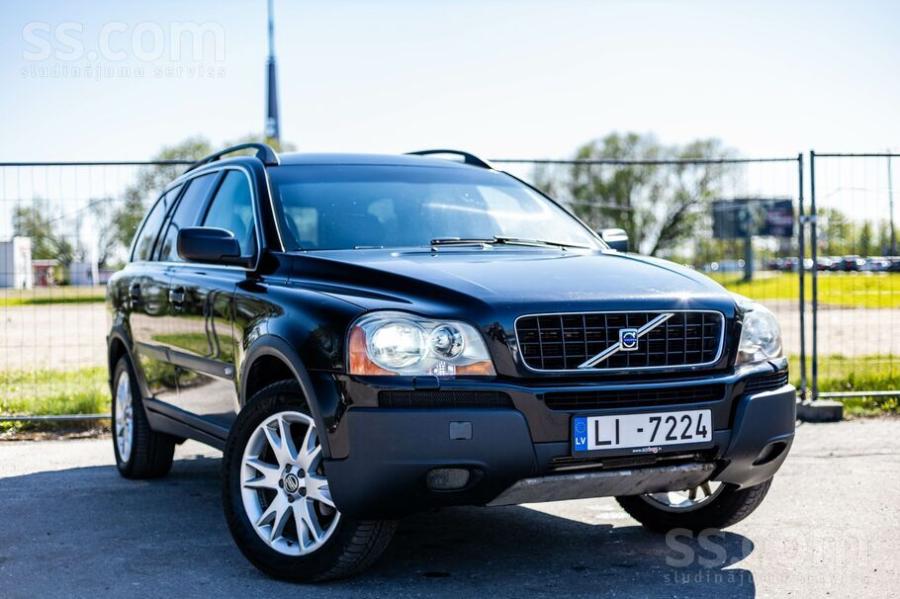 Melns Volvo XC90 2005 Rīga, ar dzinēja tilpumu 2.40 L un nobraukumu 355 tūkst. km par 5800 €, foto 2 vietnē AUTOMOTO.COM.LV