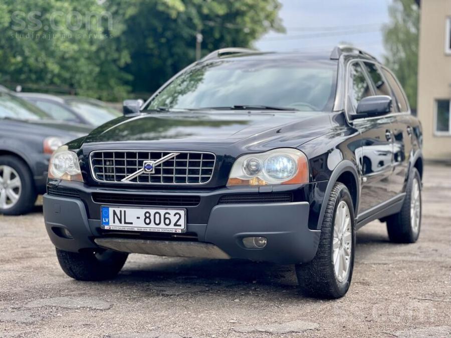 Melns Volvo XC90 2005 Rīga, ar dzinēja tilpumu 2.40 L un nobraukumu 0 tūkst. km par 3900 €, foto 1 vietnē AUTOMOTO.COM.LV