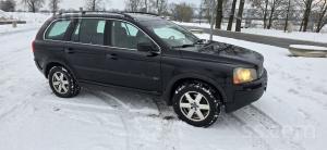Black Volvo XC90 2005 in Daugavpils, with an engine capacity of 2.40 L and mileage of 346 thousand km for 3000 €, photo 2 on AUTOMOTO.COM.LV