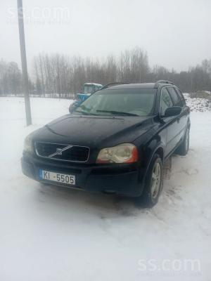 Black Volvo XC90 2005 in Daugavpils, with an engine capacity of 2.40 L and mileage of 3486 thousand km for 2500 €, photo  on AUTOMOTO.COM.LV