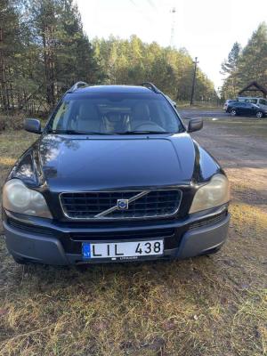 Black Volvo XC90 2005 in Vilnius, with an engine capacity of 2.40 L and mileage of 419 thousand km for 4000 €, photo  on AUTOMOTO.COM.LV