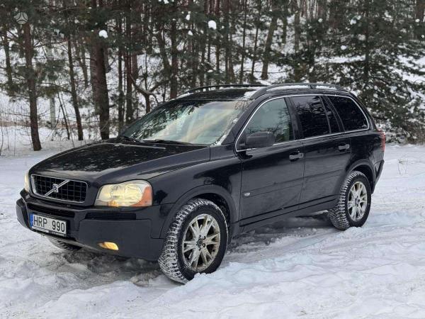 Melns Volvo XC90 2005 Viļņa, ar dzinēja tilpumu 2.40 L un nobraukumu 380 tūkst. km par 3200 €, foto 1 vietnē AUTOMOTO.COM.LV