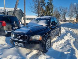 Melns Volvo XC90 2005 Tauragė, ar dzinēja tilpumu 2.40 L un nobraukumu 160 tūkst. km par 1850 €, foto  vietnē AUTOMOTO.COM.LV