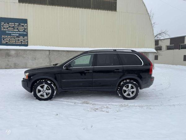 Black Volvo XC90 2005 in Kaunas, with an engine capacity of 2.40 L and mileage of 363 thousand km for 3450 €, photo 5 on AUTOMOTO.COM.LV