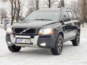 Black Volvo XC90 2005 in Kaunas, with an engine capacity of 2.40 L and mileage of 222 thousand km for 4000 €, photo 3 on AUTOMOTO.COM.LV