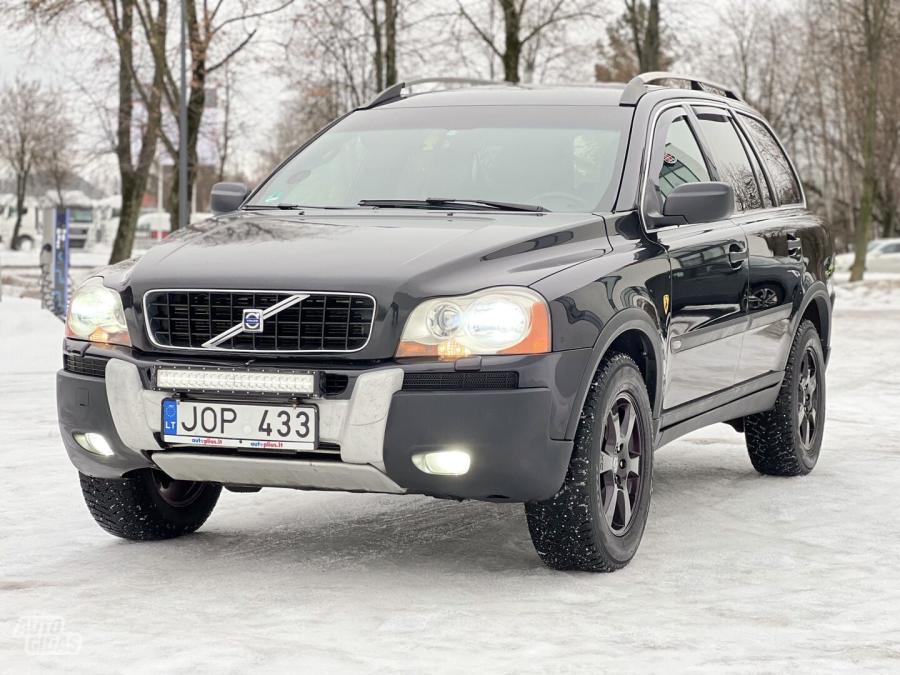 Black Volvo XC90 2005 in Kaunas, with an engine capacity of 2.40 L and mileage of 222 thousand km for 4000 €, photo 3 on AUTOMOTO.COM.LV