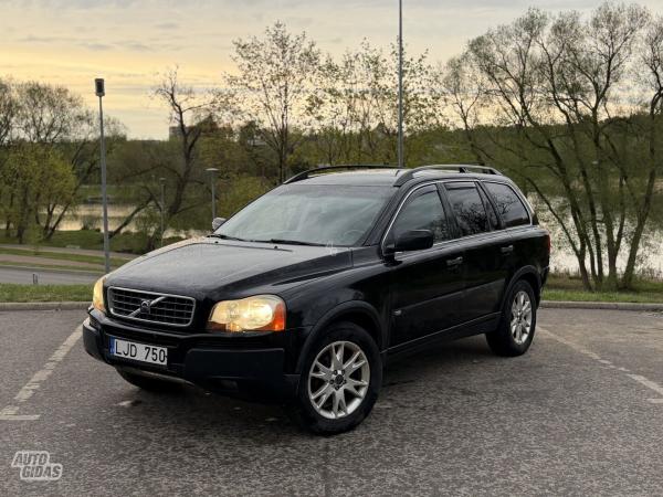 Melns Volvo XC90 2005 Viļņa, ar dzinēja tilpumu 2.40 L un nobraukumu 343 tūkst. km par 2350 €, foto 1 vietnē AUTOMOTO.COM.LV