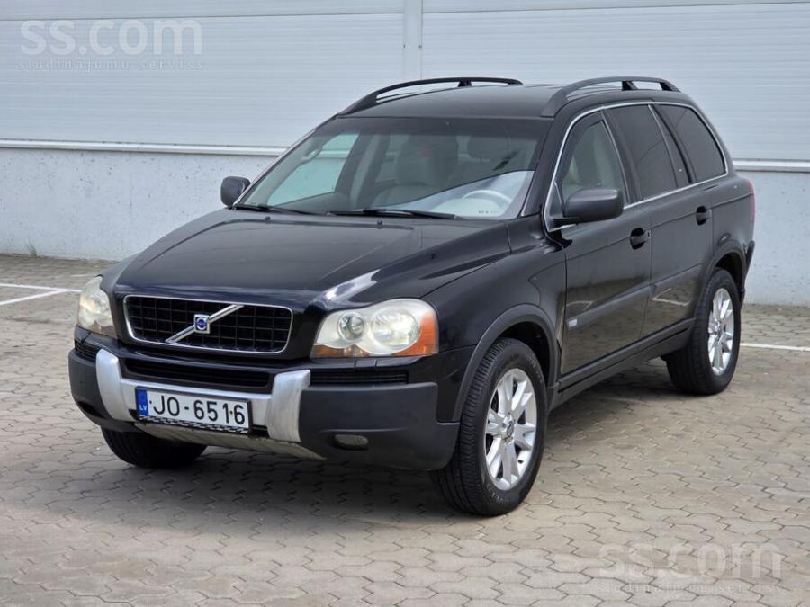 Черный Вольво ХС90 2005 в Рига, объемом двигателя 2.40 л и пробегом 342 тыс. км за 3790 €, фото 6 на AUTOMOTO.COM.LV