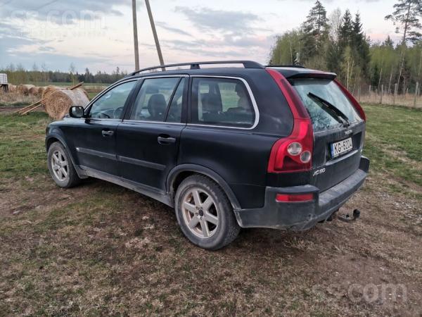 Черный Вольво ХС90 2005 в Цесис, объемом двигателя 2.40 л и пробегом 412 тыс. км за 2200 €, фото 2 на AUTOMOTO.COM.LV