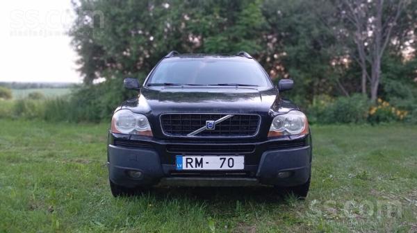 Melns Volvo XC90 2005 Aizkraukle, ar dzinēja tilpumu 2.40 L un nobraukumu 502 tūkst. km par 2500 €, foto 7 vietnē AUTOMOTO.COM.LV