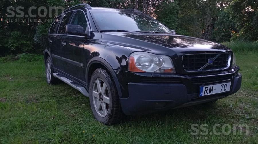Черный Вольво ХС90 2005 в Айзкраукле, объемом двигателя 2.40 л и пробегом 502 тыс. км за 2500 €, фото 9 на AUTOMOTO.COM.LV