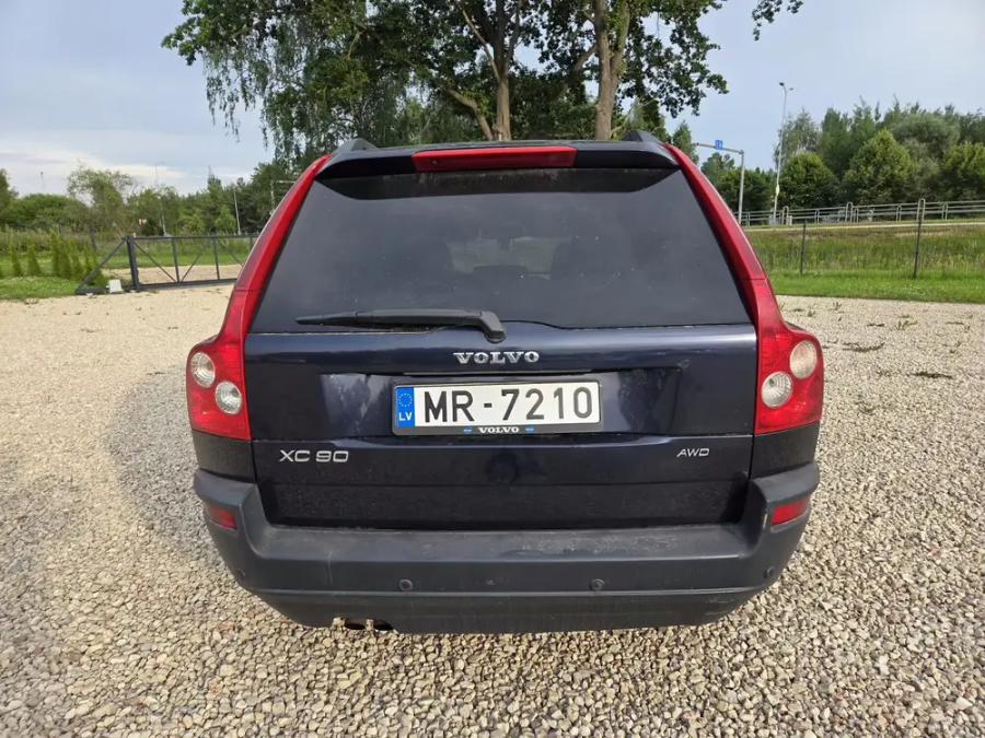 Черный Вольво ХС90 2005 в Елгава, объемом двигателя 2.40 л и пробегом 354 тыс. км за 2750 €, фото 6 на AUTOMOTO.COM.LV