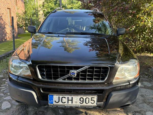 Черный Вольво ХС90 2005 в Вильнюс, объемом двигателя 2.40 л и пробегом 392 тыс. км за 2950 €, фото 2 на AUTOMOTO.COM.LV