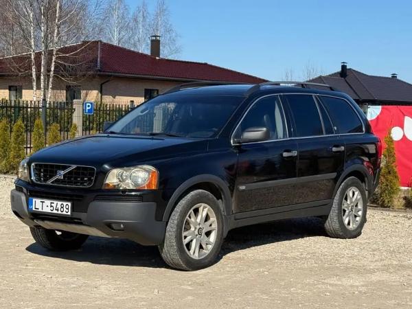 Melns Volvo XC90 2005 Jelgava, ar dzinēja tilpumu 2.40 L un nobraukumu 265 tūkst. km par 3990 €, foto 1 vietnē AUTOMOTO.COM.LV