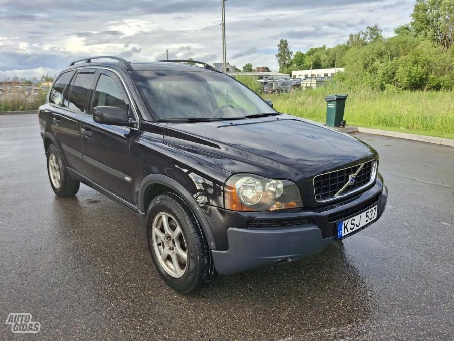 Melns Volvo XC90 2005 Utena, ar dzinēja tilpumu 2.40 L un nobraukumu 309 tūkst. km par 2750 €, foto 8 vietnē AUTOMOTO.COM.LV