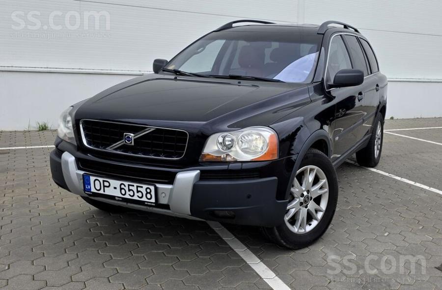 Melns Volvo XC90 2005 Rīga, ar dzinēja tilpumu 2.40 L un nobraukumu 290 tūkst. km par 5895 €, foto 1 vietnē AUTOMOTO.COM.LV