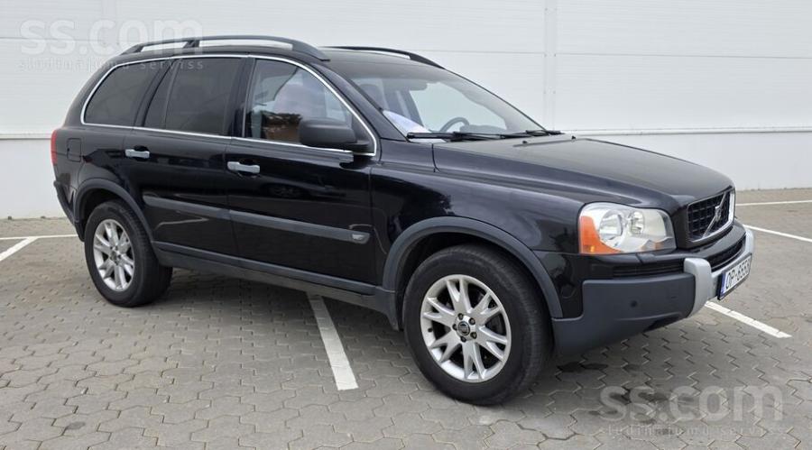 Melns Volvo XC90 2005 Rīga, ar dzinēja tilpumu 2.40 L un nobraukumu 290 tūkst. km par 5895 €, foto 7 vietnē AUTOMOTO.COM.LV