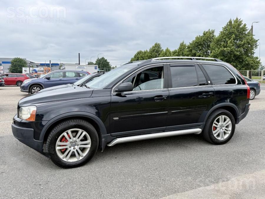 Melns Volvo XC90 2005 Rīga, ar dzinēja tilpumu 2.40 L un nobraukumu 350 tūkst. km par 2990 €, foto 6 vietnē AUTOMOTO.COM.LV