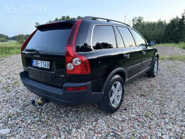 Черный Вольво ХС90 2005 в Цесис, объемом двигателя 2.40 л и пробегом 0 тыс. км за 4390 €, фото 2 на AUTOMOTO.COM.LV