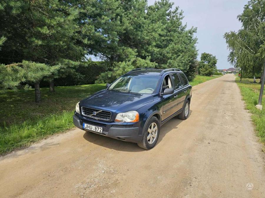 Черный Вольво ХС90 2005 в Каунас, объемом двигателя 2.40 л и пробегом 347 тыс. км за 2500 €, фото 1 на AUTOMOTO.COM.LV