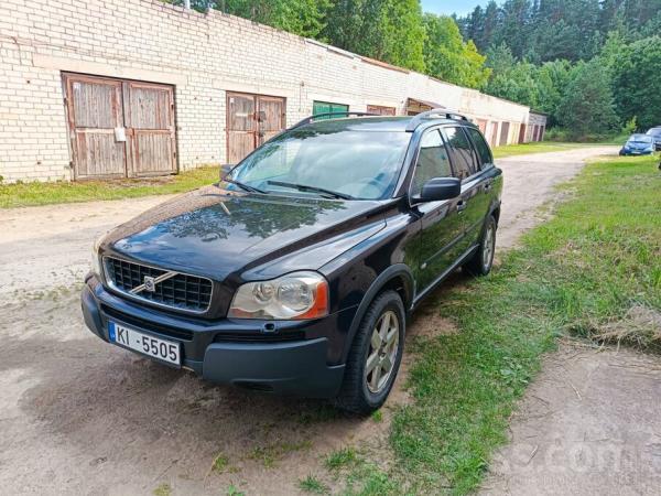Черный Вольво ХС90 2005 в Даугавпилс, объемом двигателя 2.40 л и пробегом 390 тыс. км за 2000 €, фото 1 на AUTOMOTO.COM.LV
