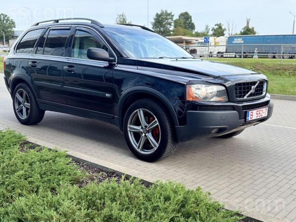 Melns Volvo XC90 2005 Rēzekne, ar dzinēja tilpumu 2.40 L un nobraukumu 360 tūkst. km par 3250 €, foto 2 vietnē AUTOMOTO.COM.LV