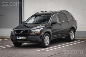 Черный Вольво ХС90 2005 в Рига, объемом двигателя 2.40 л и пробегом 291 тыс. км за 4950 €, фото  на AUTOMOTO.COM.LV
