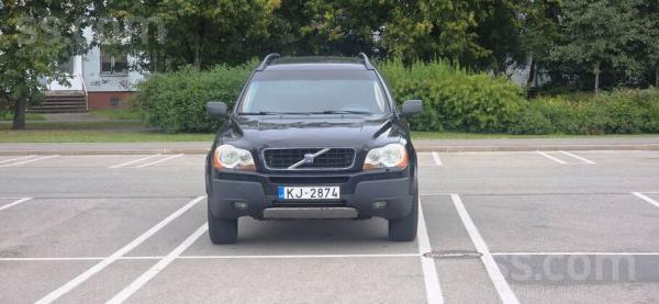 Black Volvo XC90 2005 in Riga, with an engine capacity of 2.40 L and mileage of 441 thousand km for 3000 €, photo 2 on AUTOMOTO.COM.LV