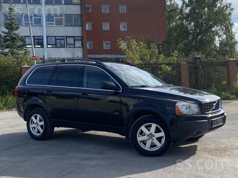 Melns Volvo XC90 2005 Rīga, ar dzinēja tilpumu 2.40 L un nobraukumu 270 tūkst. km par 4450 €, foto 5 vietnē AUTOMOTO.COM.LV
