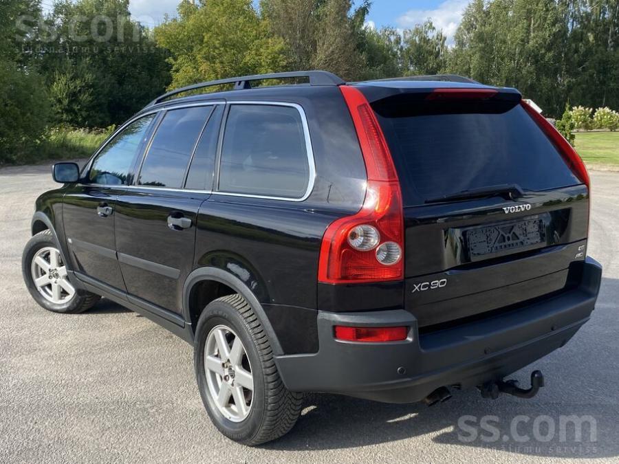 Melns Volvo XC90 2005 Rīga, ar dzinēja tilpumu 2.40 L un nobraukumu 270 tūkst. km par 4450 €, foto 9 vietnē AUTOMOTO.COM.LV