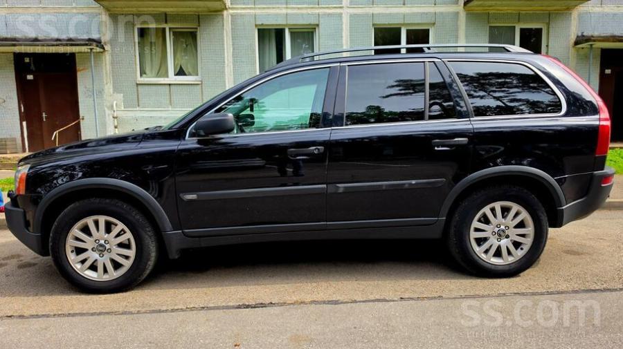 Melns Volvo XC90 2005 Rīga, ar dzinēja tilpumu 2.40 L un nobraukumu 377 tūkst. km par 6000 €, foto 10 vietnē AUTOMOTO.COM.LV