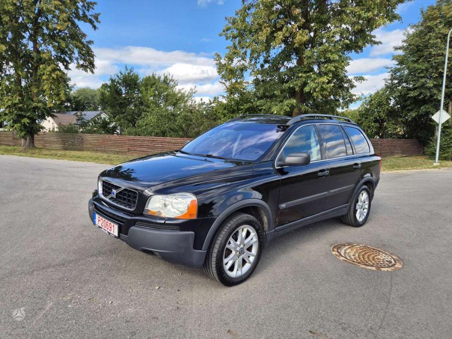 Melns Volvo XC90 2005 Šauļi, ar dzinēja tilpumu 2.40 L un nobraukumu 294 tūkst. km par 2599 €, foto 30 vietnē AUTOMOTO.COM.LV