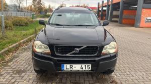 Melns Volvo XC90 2005 Jēkabpils, ar dzinēja tilpumu 2.40 L un nobraukumu 310 tūkst. km par 3000 €, foto  vietnē AUTOMOTO.COM.LV