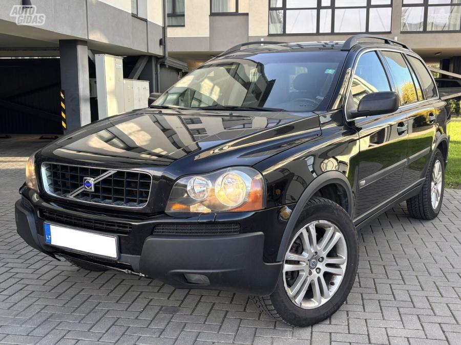Black Volvo XC90 2005 in Kaunas, with an engine capacity of 2.40 L and mileage of 400 thousand km for 2000 €, photo 3 on AUTOMOTO.COM.LV