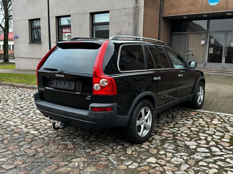 Melns Volvo XC90 2006 Paide, ar dzinēja tilpumu 2.40 L un nobraukumu 317 tūkst. km par 5990 €, foto 2 vietnē AUTOMOTO.COM.LV