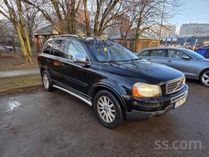 Black Volvo XC90 2006 in Riga, with an engine capacity of 2.40 L and mileage of 321 thousand km for 4350 €, photo  on AUTOMOTO.COM.LV