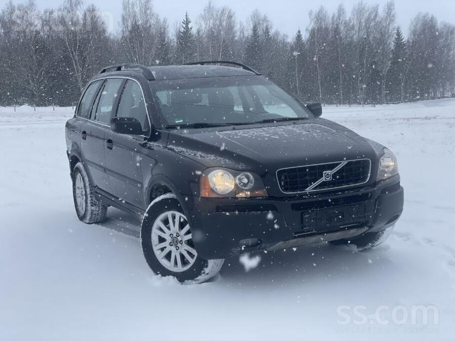 Melns Volvo XC90 2006 Rīga, ar dzinēja tilpumu 2.40 L un nobraukumu 327 tūkst. km par 5750 €, foto 1 vietnē AUTOMOTO.COM.LV