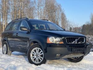 Black Volvo XC90 2006 in Riga, with an engine capacity of 2.40 L and mileage of 327 thousand km for 5750 €, photo  on AUTOMOTO.COM.LV