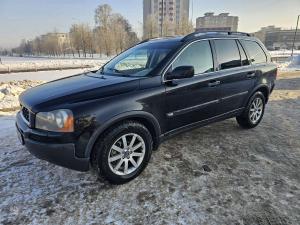 Black Volvo XC90 2006 in Kaunas, with an engine capacity of 2.40 L and mileage of 398 thousand km for 3999 €, photo  on AUTOMOTO.COM.LV