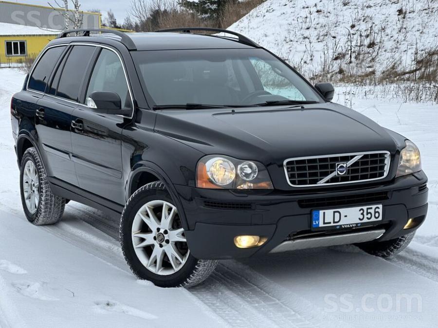 Black Volvo XC90 2006 in Riga, with an engine capacity of 2.40 L and mileage of 367 thousand km for 5600 €, photo 21 on AUTOMOTO.COM.LV