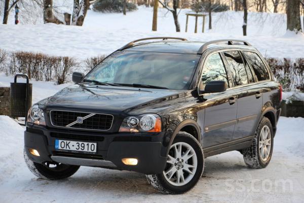 Black Volvo XC90 2006 in Riga, with an engine capacity of 2.40 L and mileage of 0 thousand km for 5850 €, photo 2 on AUTOMOTO.COM.LV